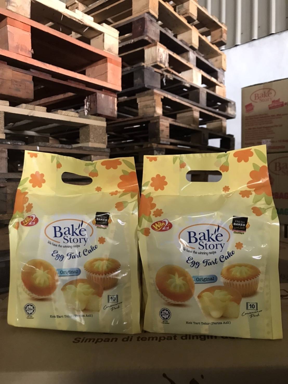 Win2 Bake’Story Egg Tart Cake มัฟฟิน มินิมัฟฟินเค้ก เค้กทาร์ตไข่ หลากรส ...