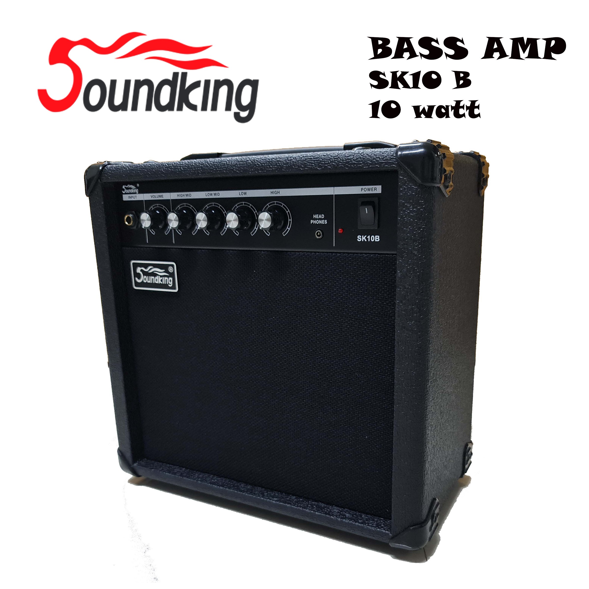 เเอมป์ เบส ซาวด์คิงส์ SK 10B electric bass amplifier 10watt - เด๊ดดี้ ...