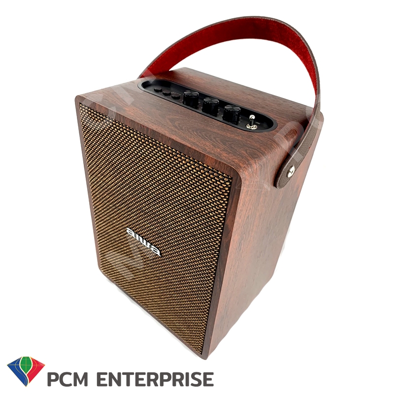 AIWA [PCM] รุ่น MI-X250 AIWA Retro Cubic Bluetooth Speaker ลำโพงบลูทูธพกพา SUPER BASS - PCM ...