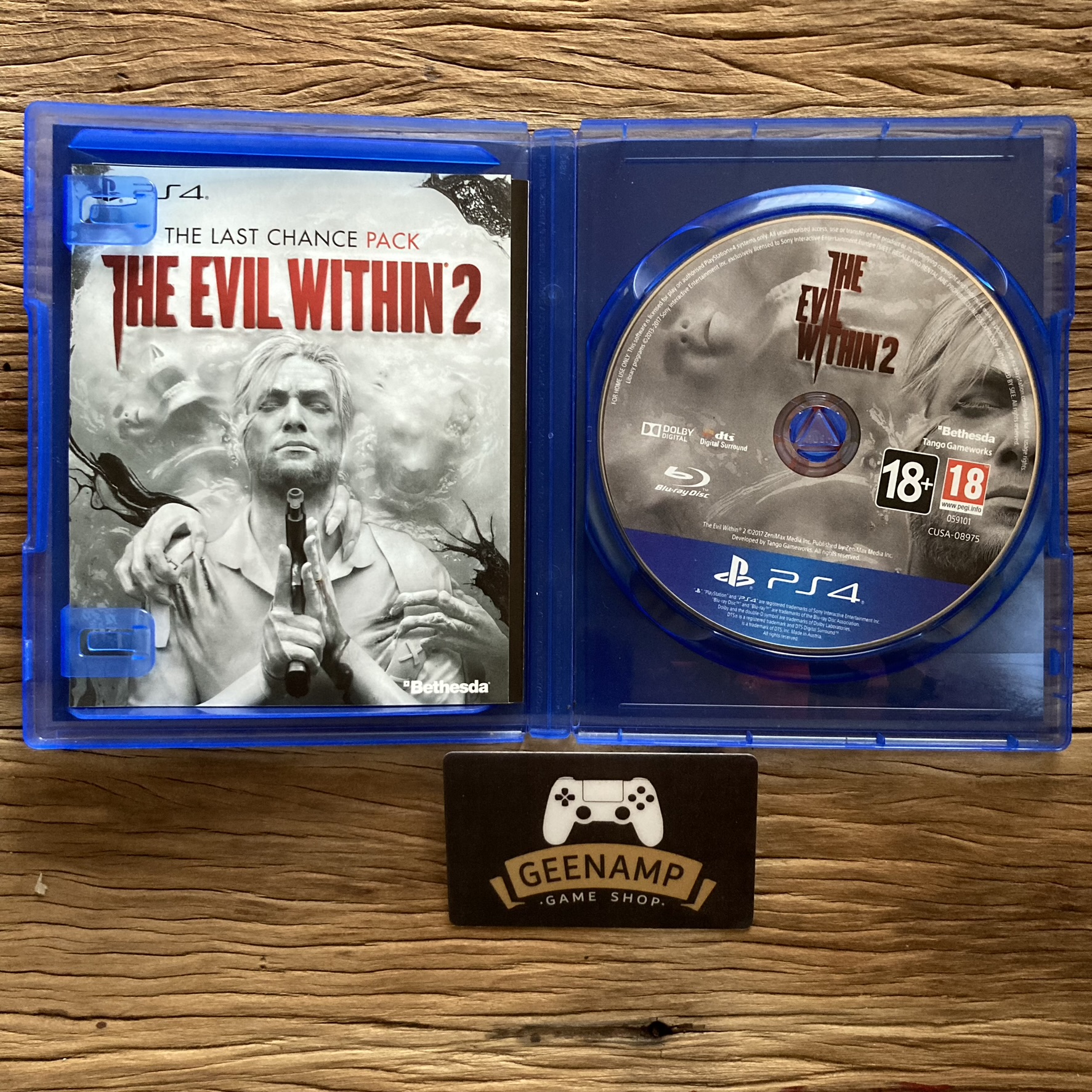 PS4 แผ่นเกมมือ2 The Evil Within 2 (R2EU)(EN) - Geenamp Game Shop - ThaiPick