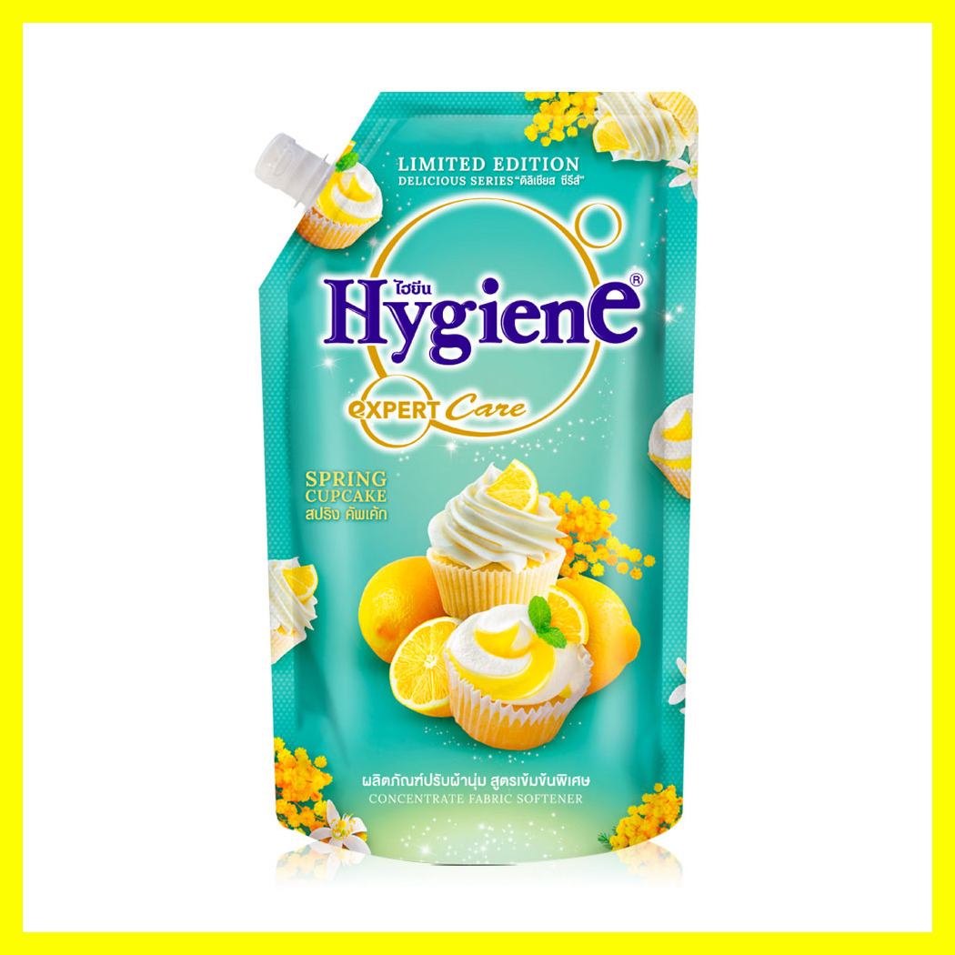 Hygiene Delicious Series Concentrate Fabric Softener 490ml Spring ...