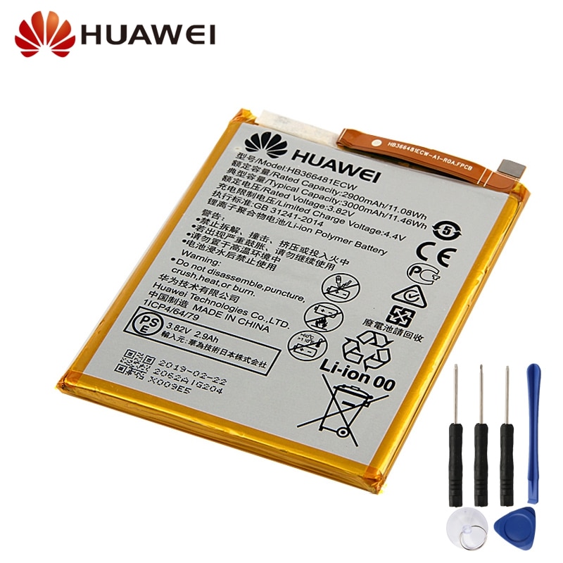 แบตเตอรี่ Huawei HB366481ECW Huawei ENJOY 7S 8 8E Honor 5C 7C Nova Lite ...