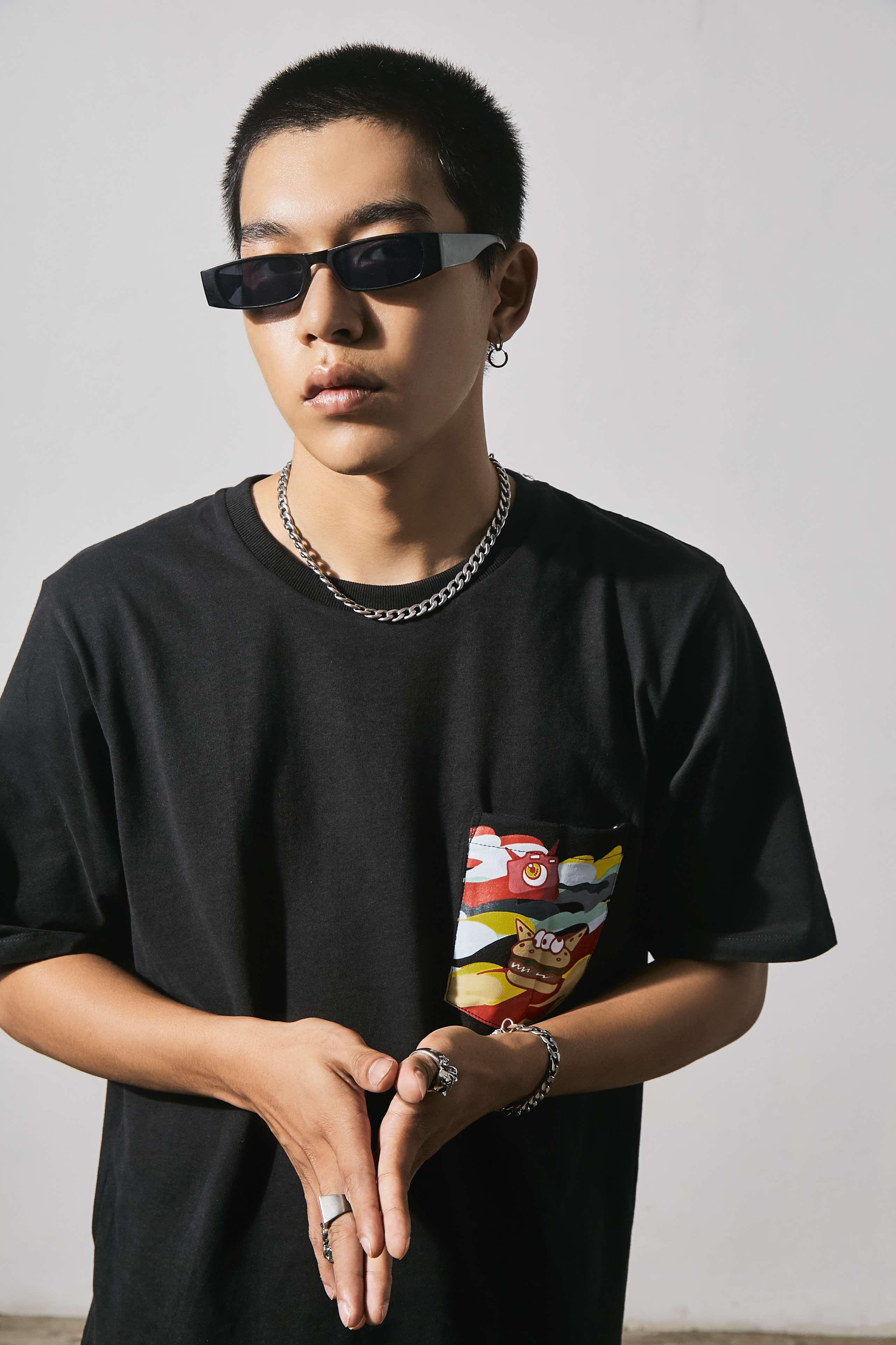 เสื้อยืด สีดำ BLEND X BENZILLA Size F - BLEND 285 TOGETHER - ThaiPick