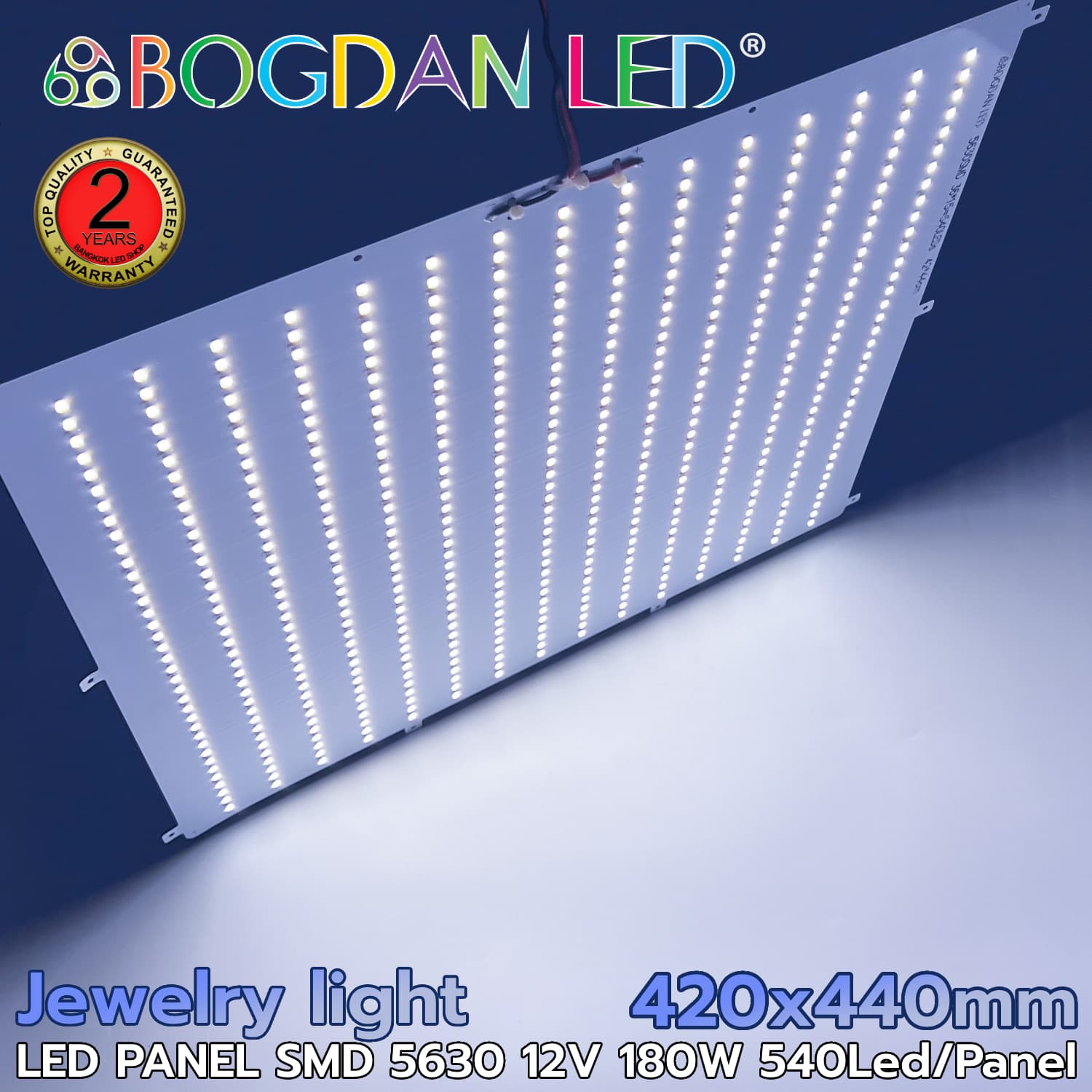 LED PANEL Jewelry Light K-AA5630 540LED 180W DC-12V IP20 BOGDAN LED ...
