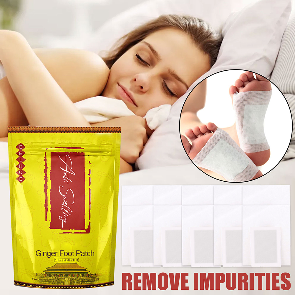 Anti Swelling Ginger Detoxing Patch Herbal Ginger Patch Detox Foot Pads ...