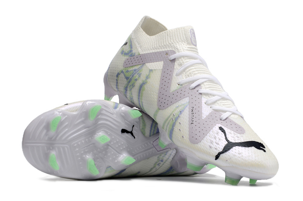 100 genuinePuma Football Shoes-Puma Future Ultimate FG Green-รองเท้าสต ...