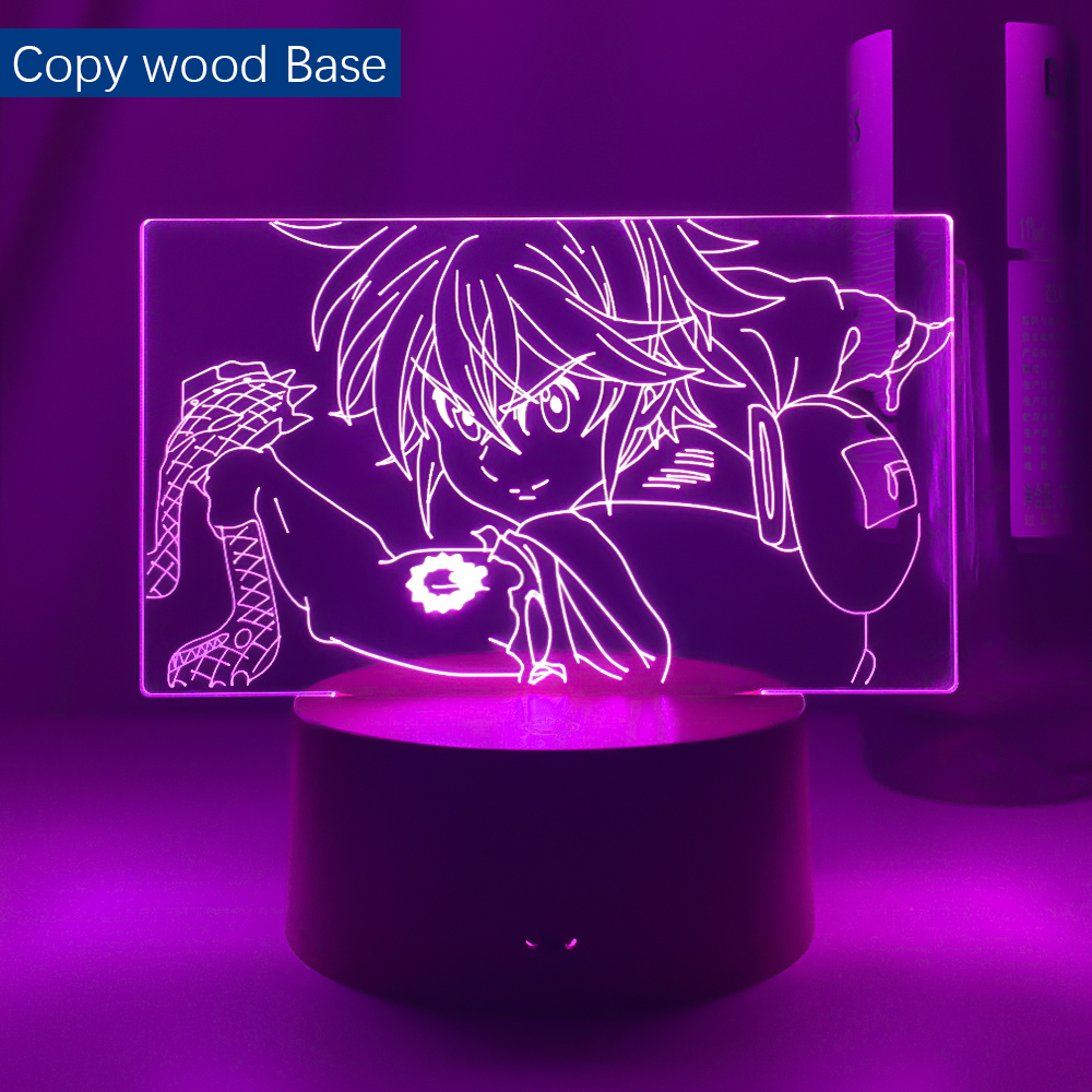 อะนิเมะ Led Light The Seven Deadly Sins Meliodas สำหรับห้องนอนเด็กตก ...