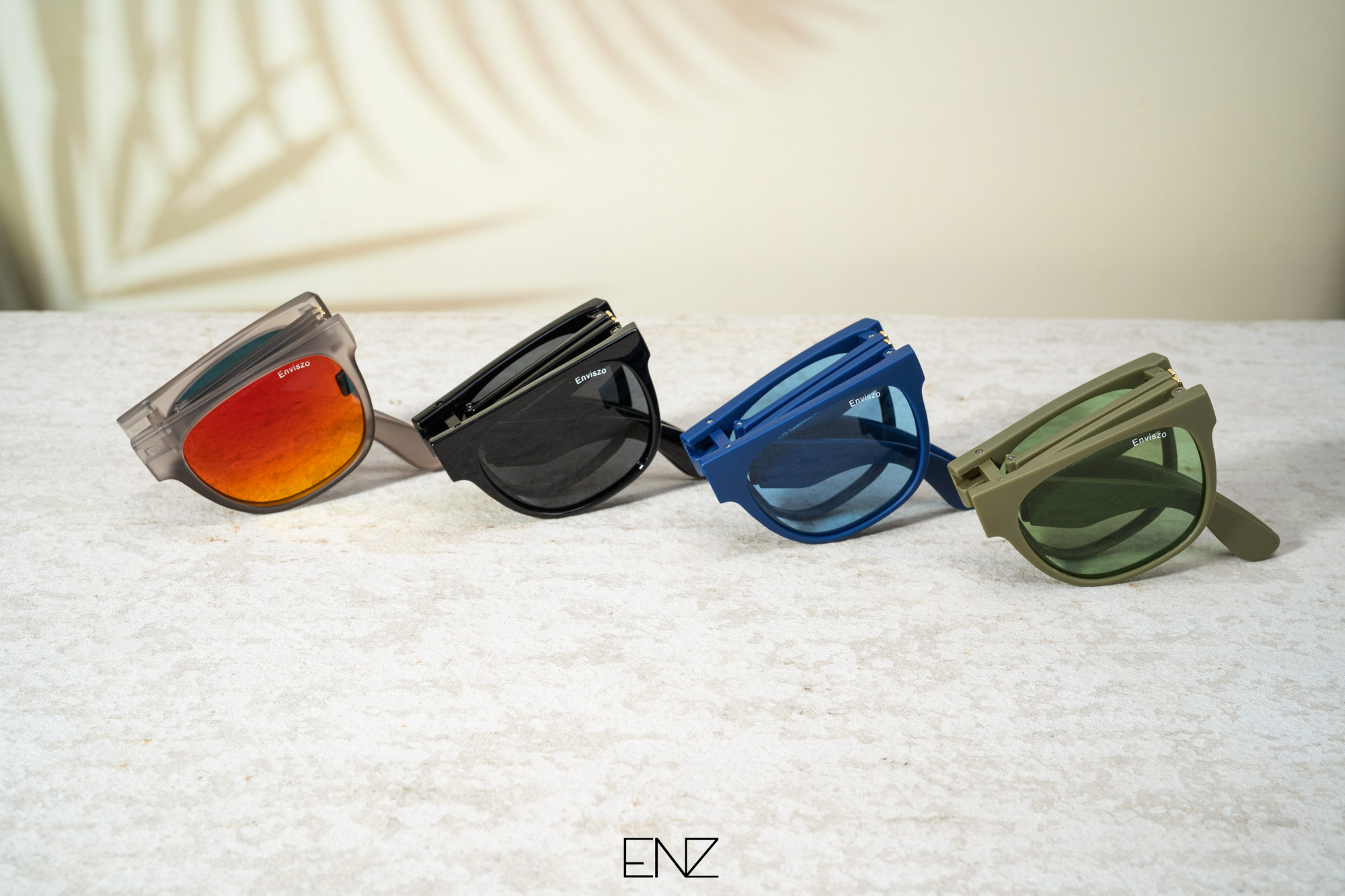 แว่นกันแดด ENVISZO Transformation Series TR09 Flatslate ES6004F รุ่นพับ ...