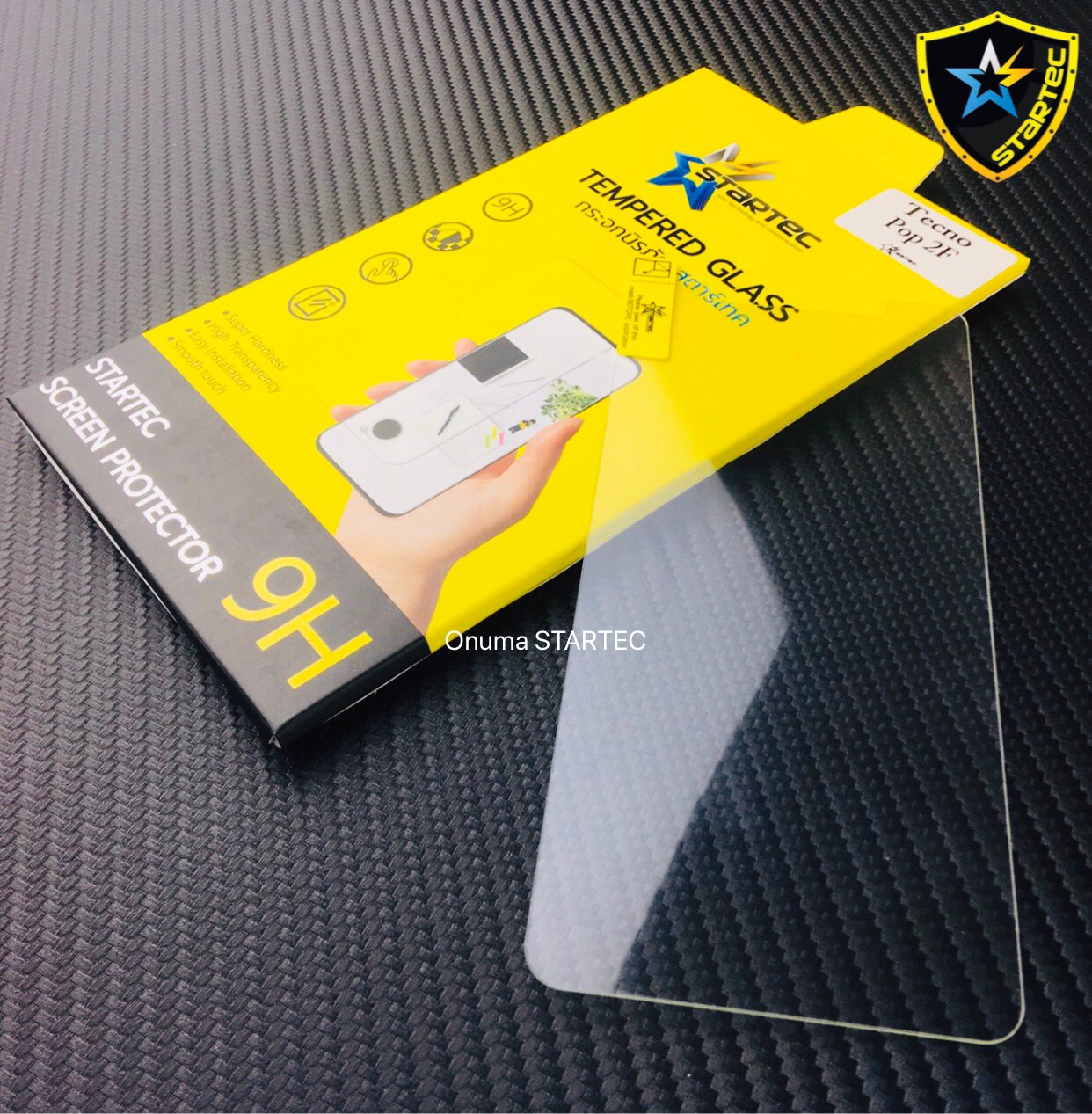 ฟิล์มกระจก STARTEC แบบใส TECNO Pop 2F / Pop 3plus / Poop4 - Super Film ...