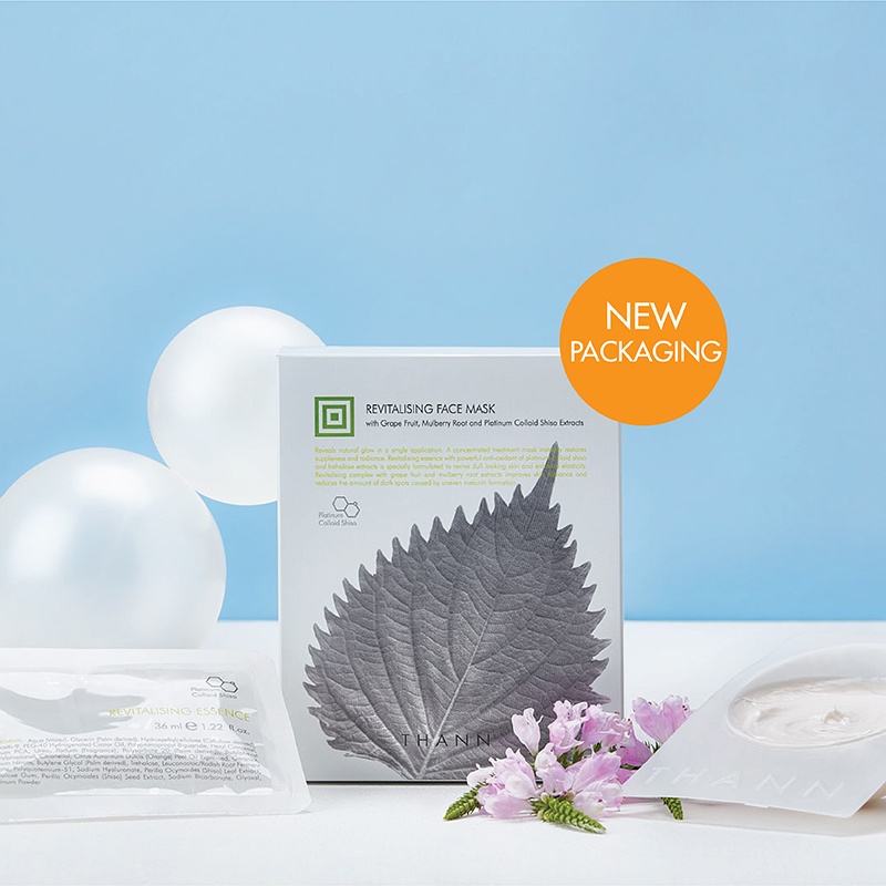 Revitalising Face Mask with Grape Fruit, Mulberry Root and Nano Shiso ...