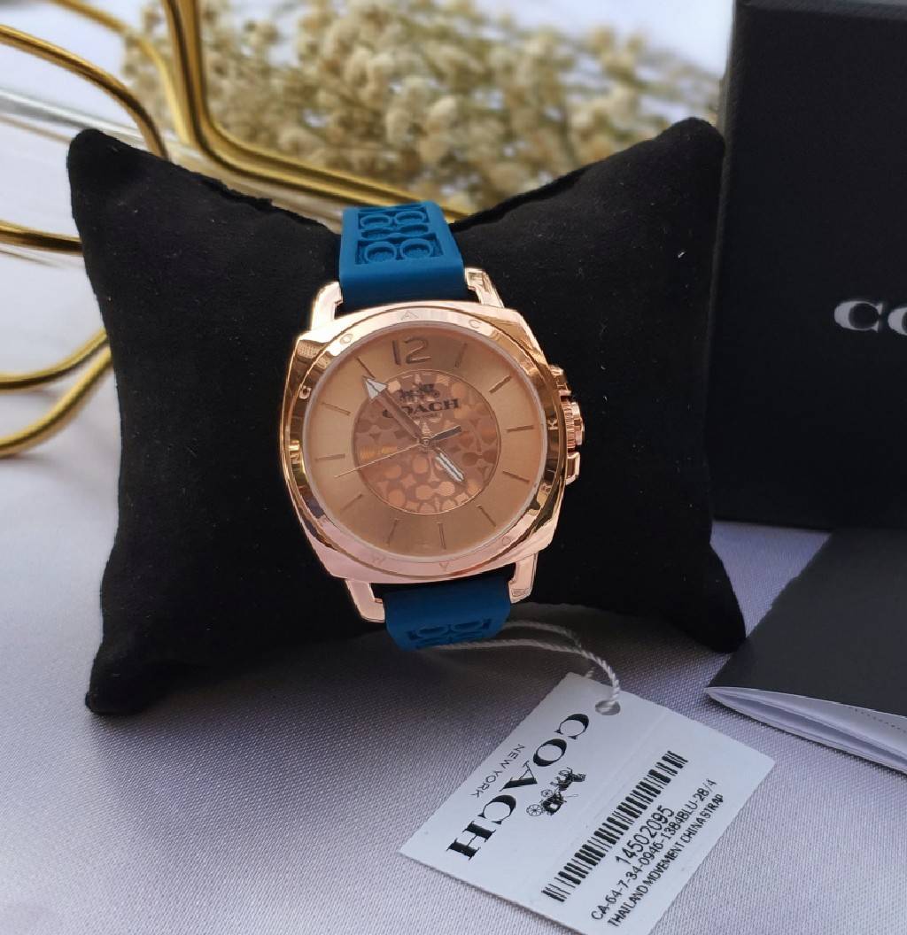 MeBrandOutlet #COACH #Boyfriend Small Rubber Strap Watch #14502094 ...