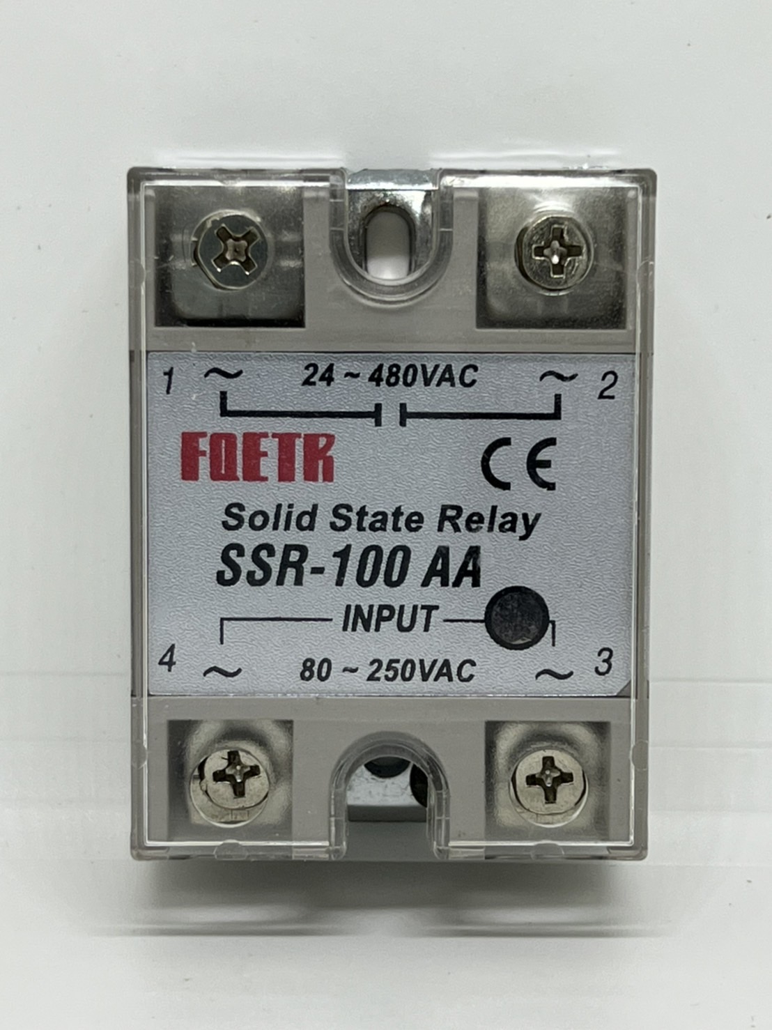 SSR-40AA 40A AC Solid State Relay Input 80-250V TO 24-380VAC AC ...