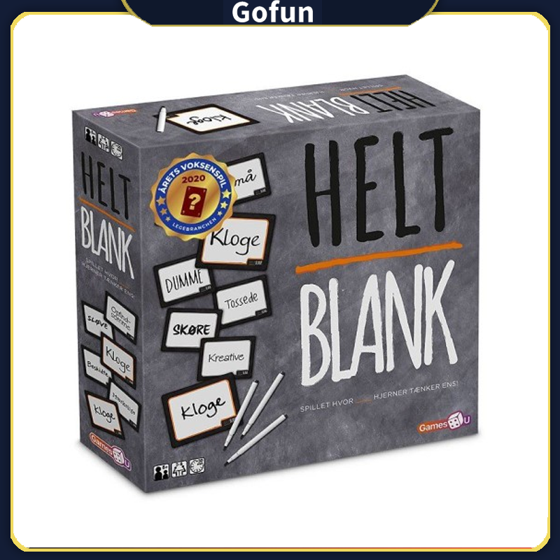 BLANK SLATE The Game Where Great Minds Think Alike Board Game บอร์ดเกม ...