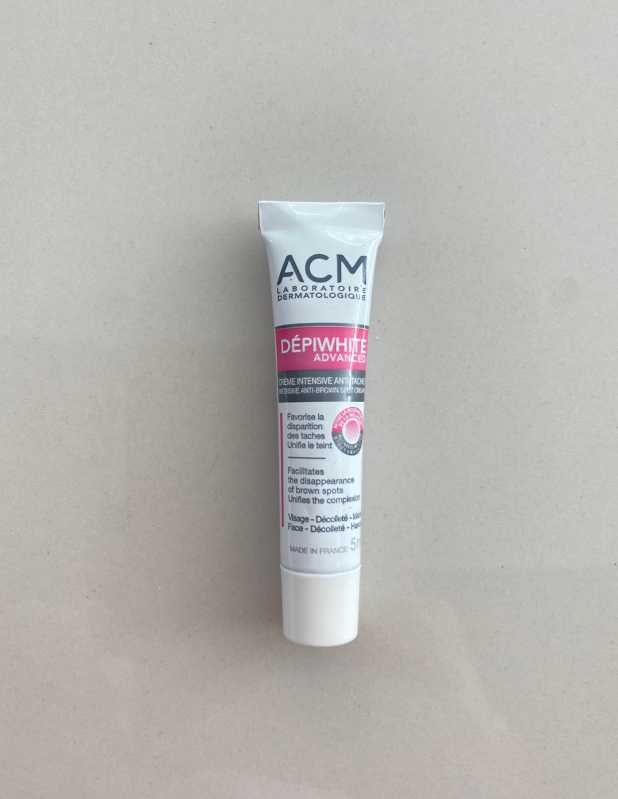 ACM DEPIWHITE ADVANCED 5 ml ครีมหน้าขาว ใส เห็นผลภายใน 15 วัน | Lazada ...