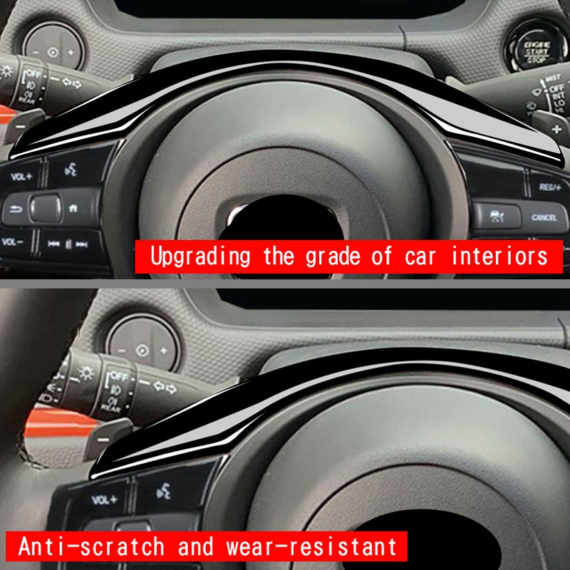 For Honda Vezel HR-V HRV 2021 2022 Interior Car Steering Wheel Panel ...