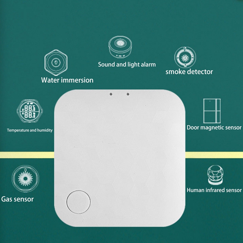 Tuya WiFi ZigBee Smart Gateway Hub Wireless Remote Controller Smart ...