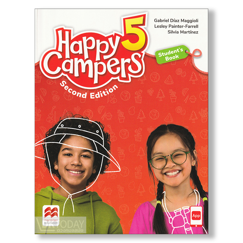 HAPPY CAMPERS 5SB WITH SB EBOOKSB APP (2ED) BY DKTODAY - DKTODAY ดวงกมลสมัย - ThaiPick