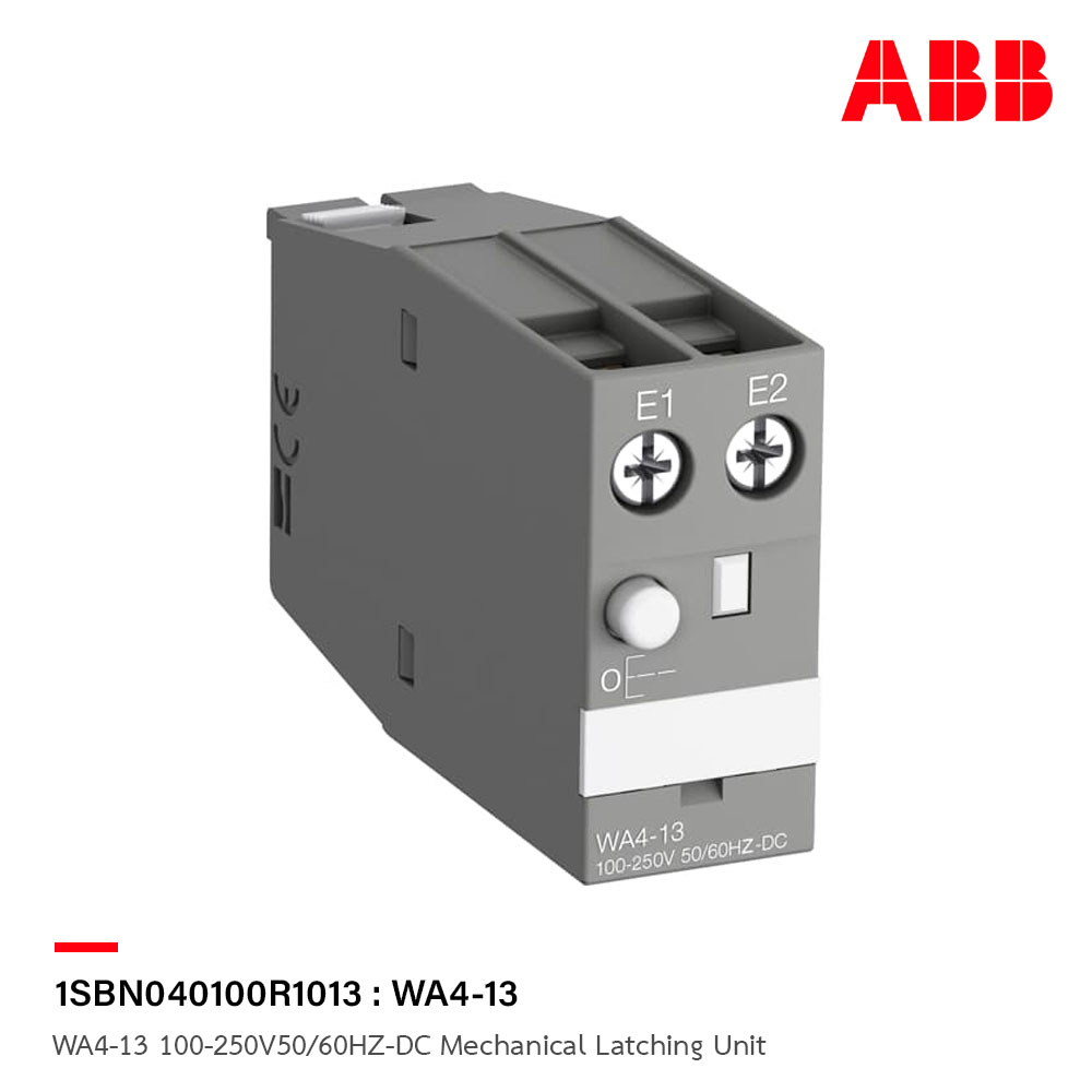ABB : WA4-13 100-250V50/60HZ-DC Mechanical Latching Unit รหัส WA4-13 ...