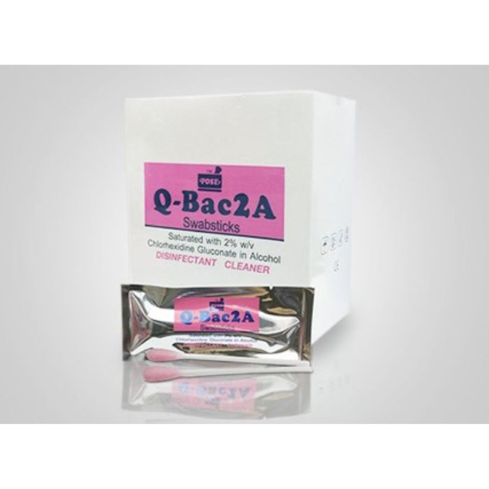 สำลีก้าน Q-BAC 2A รุ่น SwabSticks ใช้เช็ดทำความสะอาด ทำความสะอาดเร่ง ...