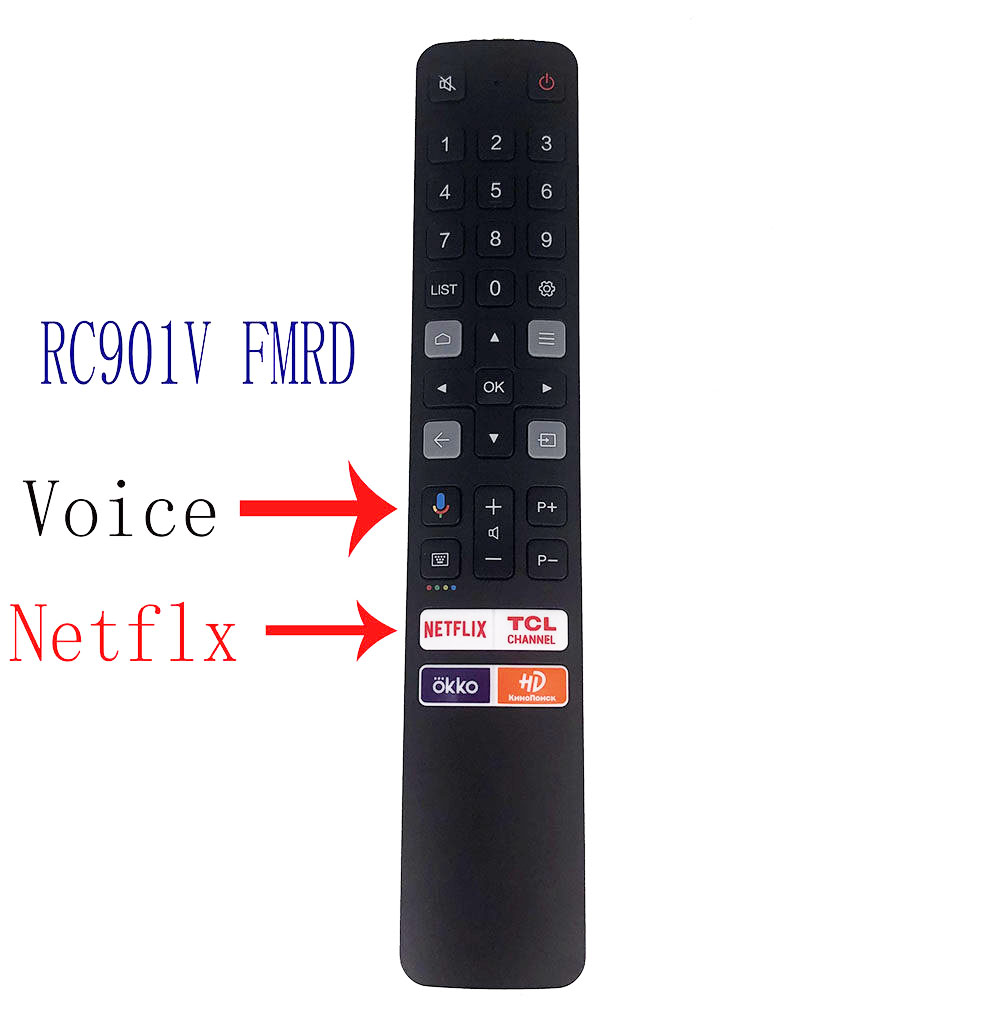 For RC901V FMRD New Original remote For tv tcl Voice LCD LED TV Remote ...