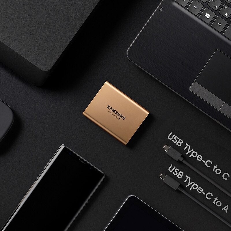 samsung T5 portable ssd hard drive 1tb 2TB 500GB External Solid State ...