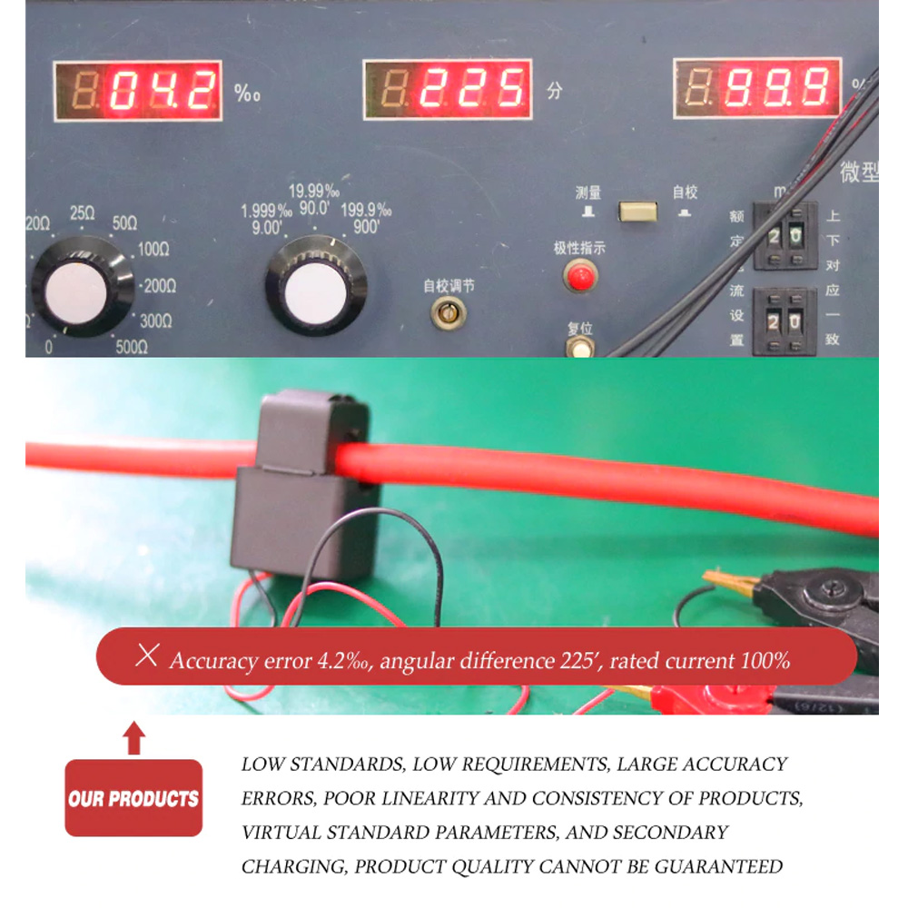 CT Current Transformer 100A:50mA 100A/50mA สำหรับ Smart Energy Meter ...