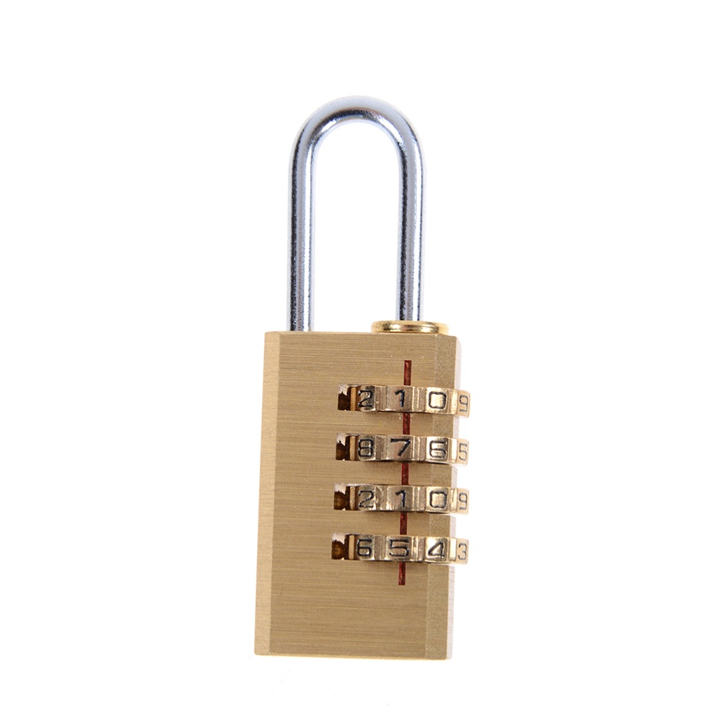 dongcheng ZXZ 4 Digit Combination Lock Password Padlock Protable Travel ...