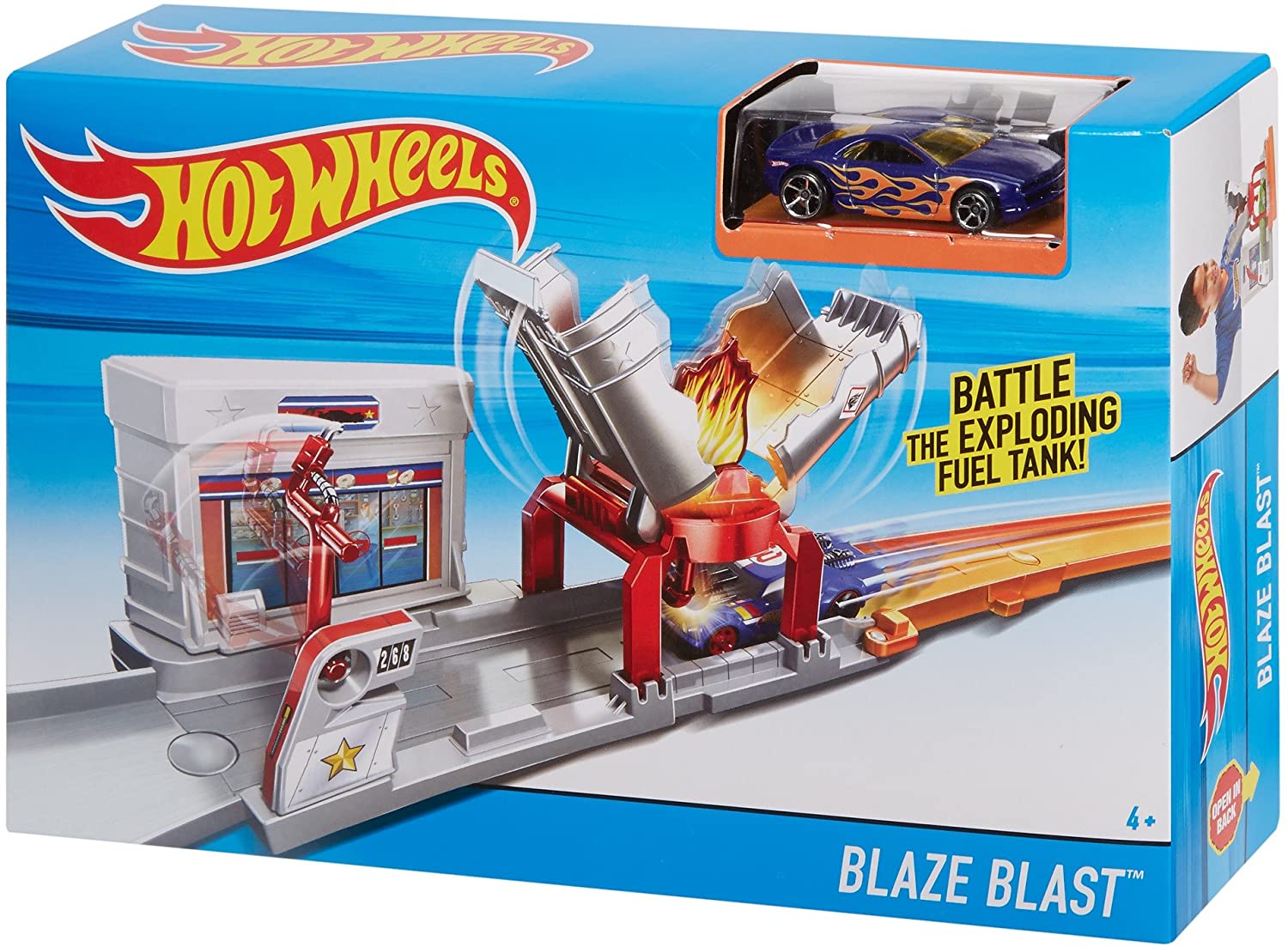 HOTWHEELS FOLD-OUT PLAY SET ฮ็อทวีล โมเดลรถ พาหนะจำลอง ของเล่น (FJN34 ...