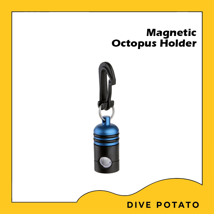 Magnetic Octopus Holder ตัวเกี่ยวสาย Octopus สำหรับดำน้ำลึก Scuba ...