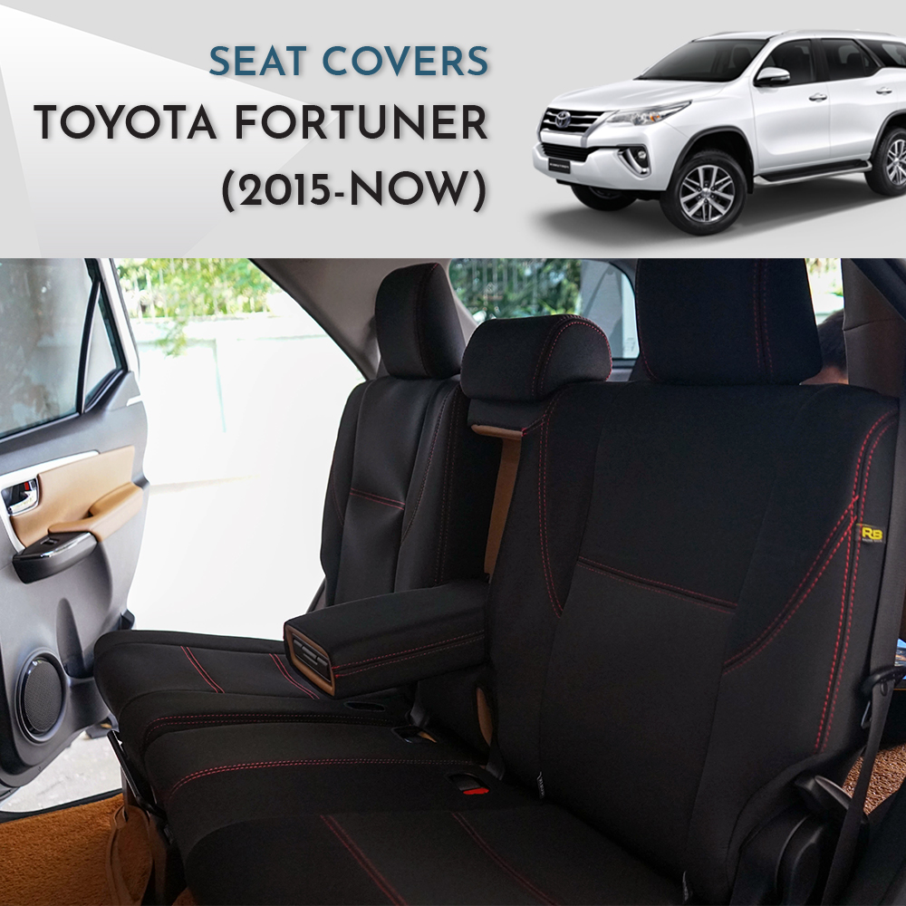 ที่หุ้มเบาะรถยนต์แถวกลาง เฉพาะรุ่น TOYOTA FORTUNER ปี 2015-2021 ผลิตจาก ...