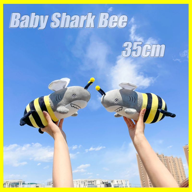 Plush Dollของเล่นตุ๊กตา ความสูง35ซม SharkandBee ตุ๊กตา ตุ๊กตาแกะสลักปลา ...