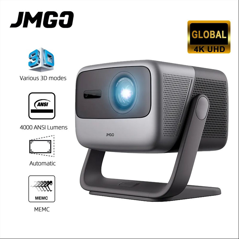 Global Version JMGO N1 Ultra Triple Laser Projector 4K UHD 4000ANSI Lumens With Gimbal 3D Wi-Fi ...