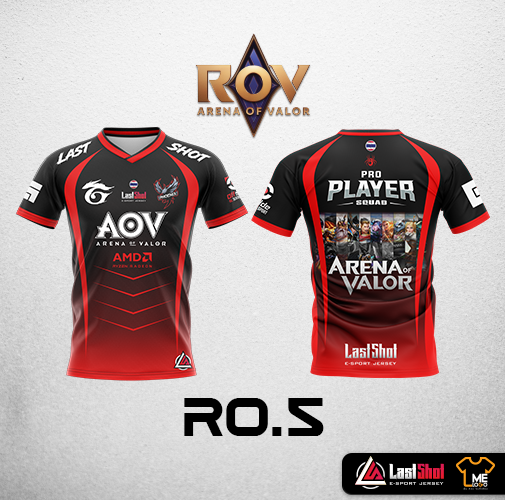 Kid size เสื้อไซส์เด็กNo.5 เสื้อแข่งเกมส์ E-Sport เสื้อเกมส์ เสื้อกีฬา ...