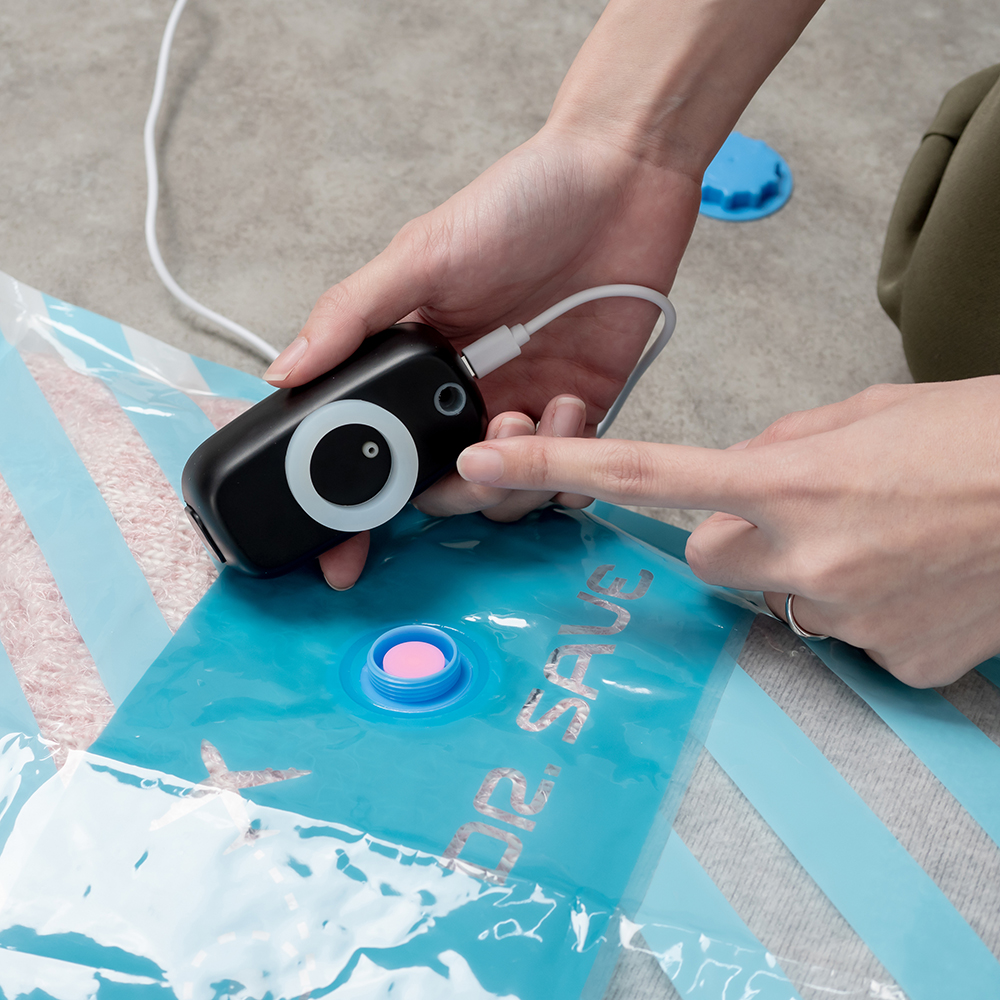 MOOF49 X DR. SAVE เครื่องดูดสุญญากาศ แบบพกพา รุ่น TRE Vacuum Pump ใช้งานกับถุงได้แบบ Universal ...