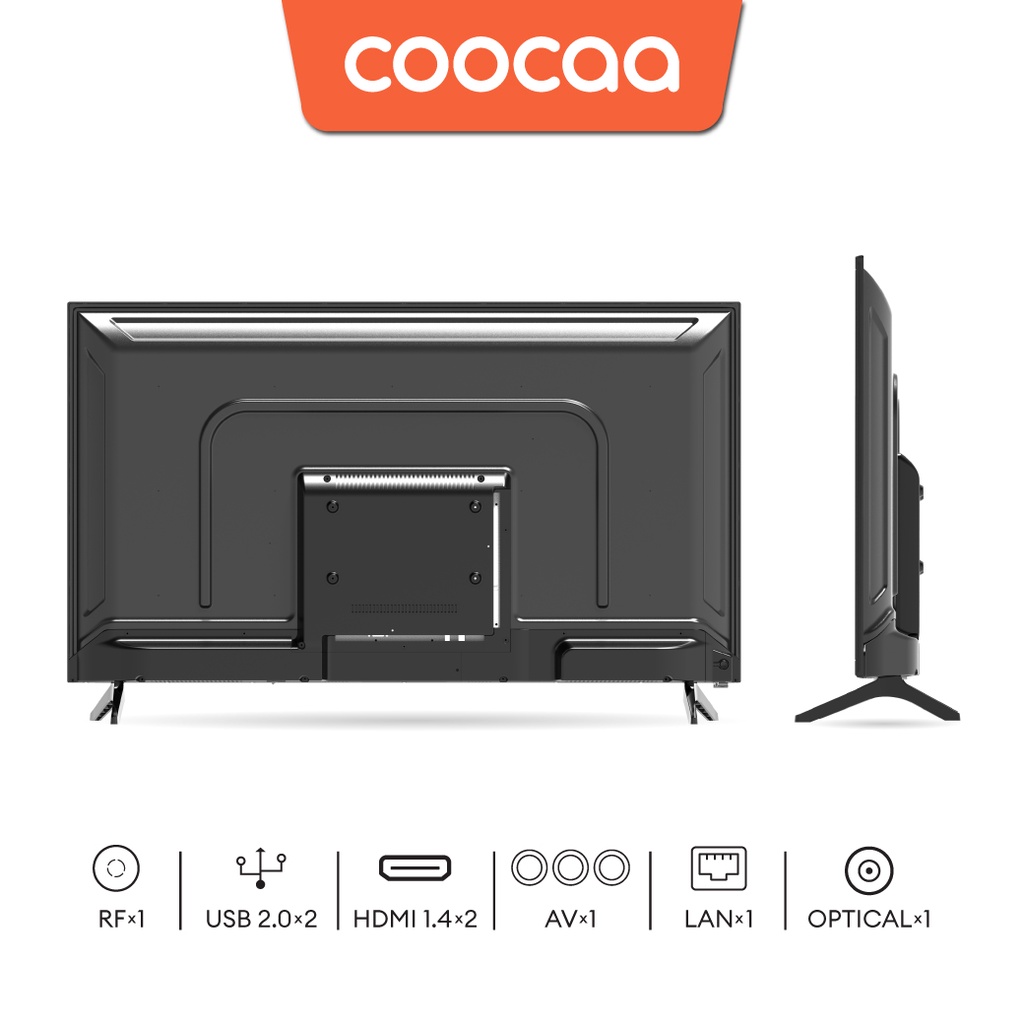 COOCAA 42S3G ทีวี 42 นิ้ว Inch Android TV LED TV Youtube Built-In FHD ...
