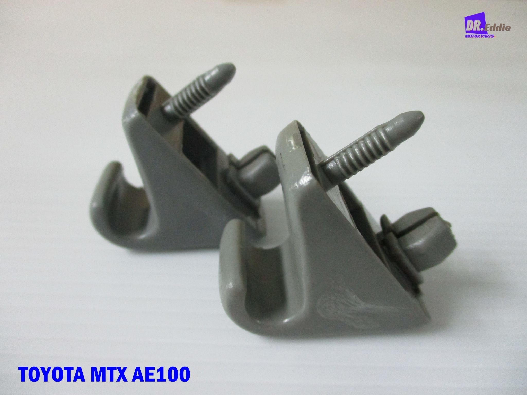 TOYOTA MTX AE100 New Sun Visor Beige Bracket (1 Set) # กิ๊บล็อคที่บัง ...