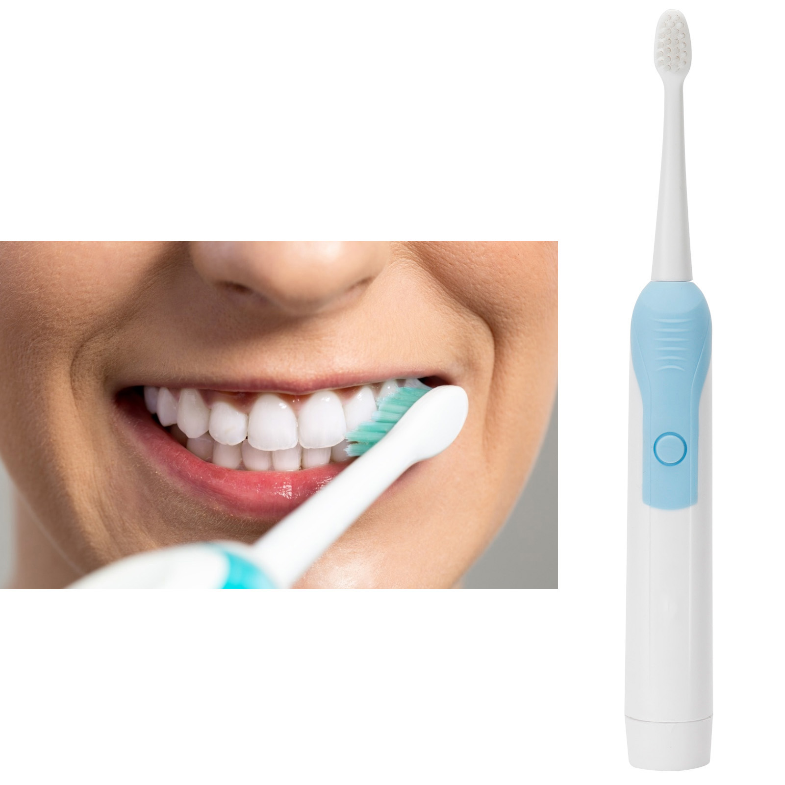 Electric Toothbrush Waterproof Full-Automatic Brightening Tooth Brush ...