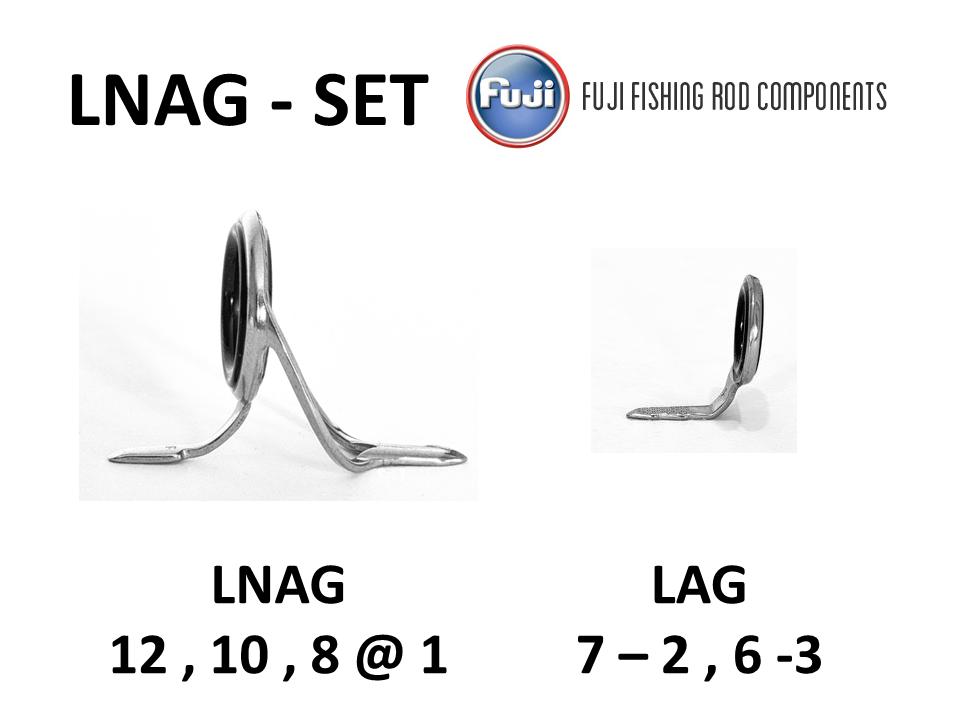 ชุดไกด์ Fuji LNAG-SET Alconite 8 ชิ้น : เบอร์ 12,10,8,7,6 - Little ...