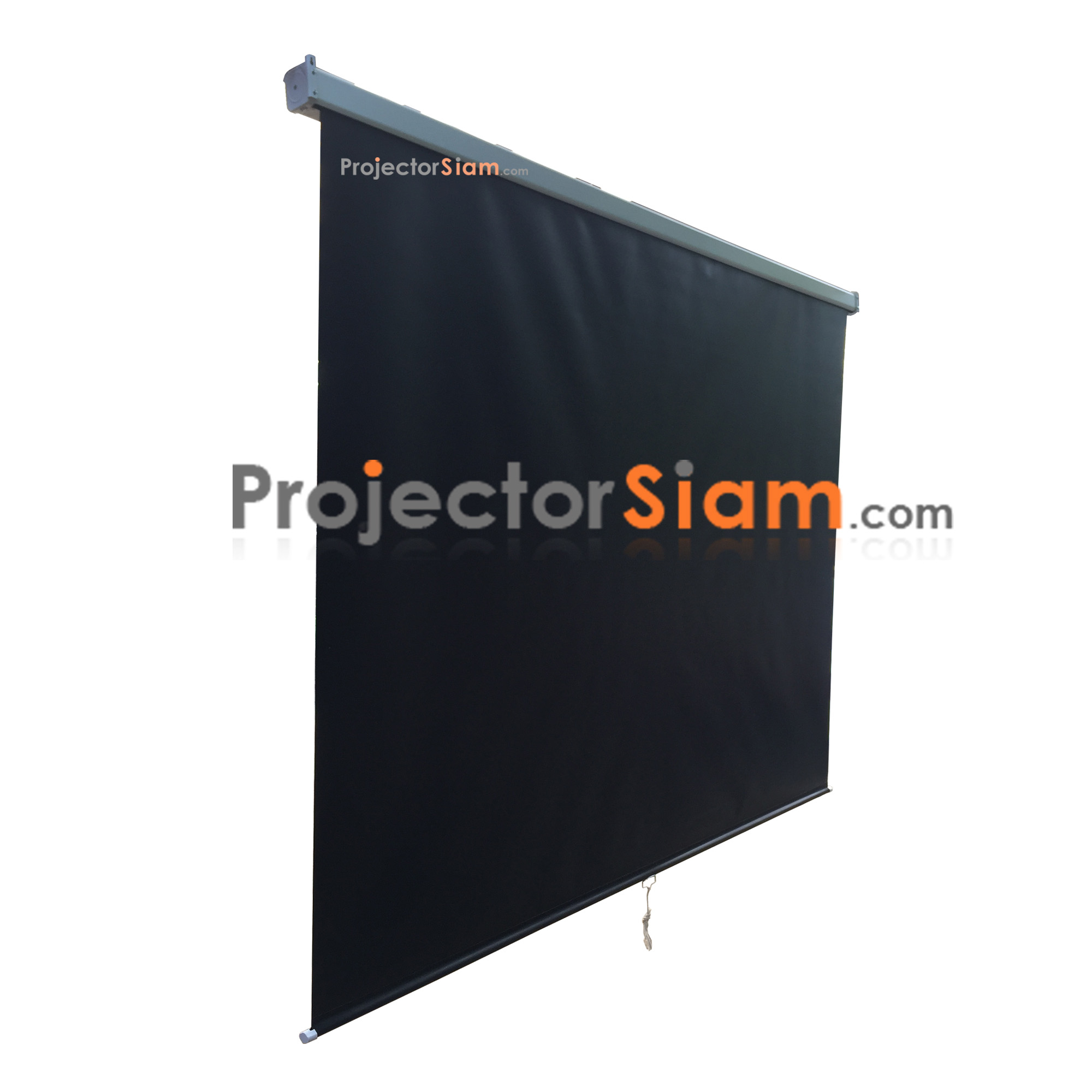 Vertex Wall Screen 150 นิ้ว 16:10 จอโปรเจคเตอร์ รุ่น แขวนมือดึง (80 x ...