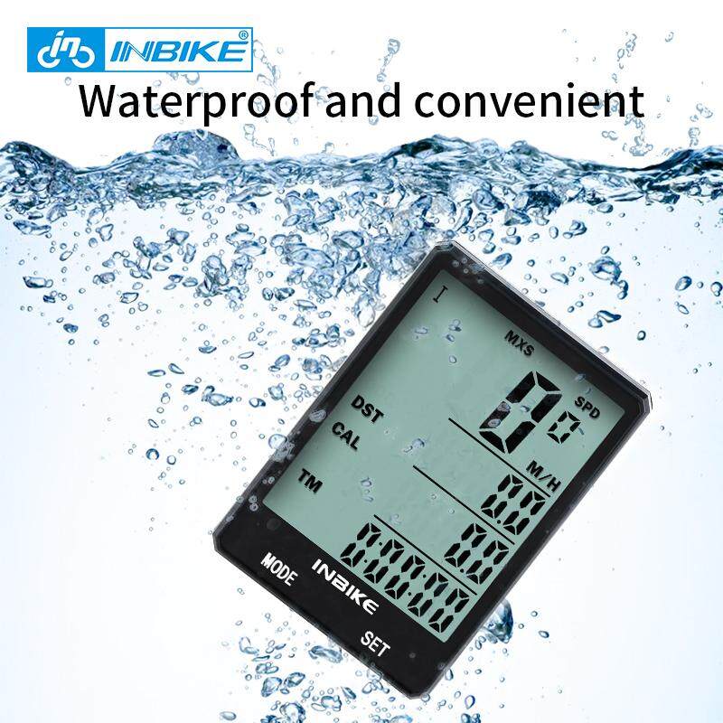 INBIKE Wired 2.8 Large Screen Bicycle Computer Bike Computer Rainproof Speedometer Odometer ...