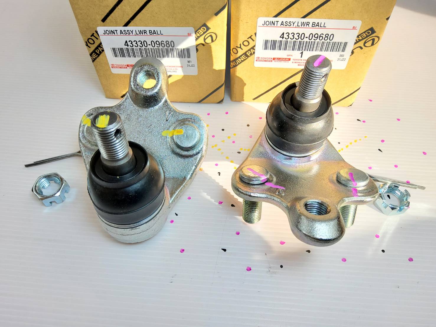 ลูกหมากปีกนกล่าง ALTIS 08-10 ZZE14 43330-09680 เปิดรับออเดอร์จ้าวันไหนๆ ...