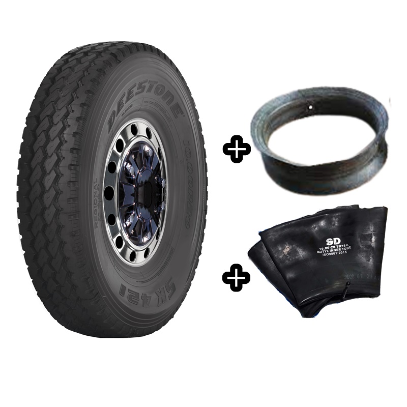 ยางรถบรรทุก เรเดียล TBR ยี่ห้อ DEESTONE รุ่น SK421 ขนาด 9.00R20 ,7.50R16 ,385/65R22.5 ,315/80R22 ...