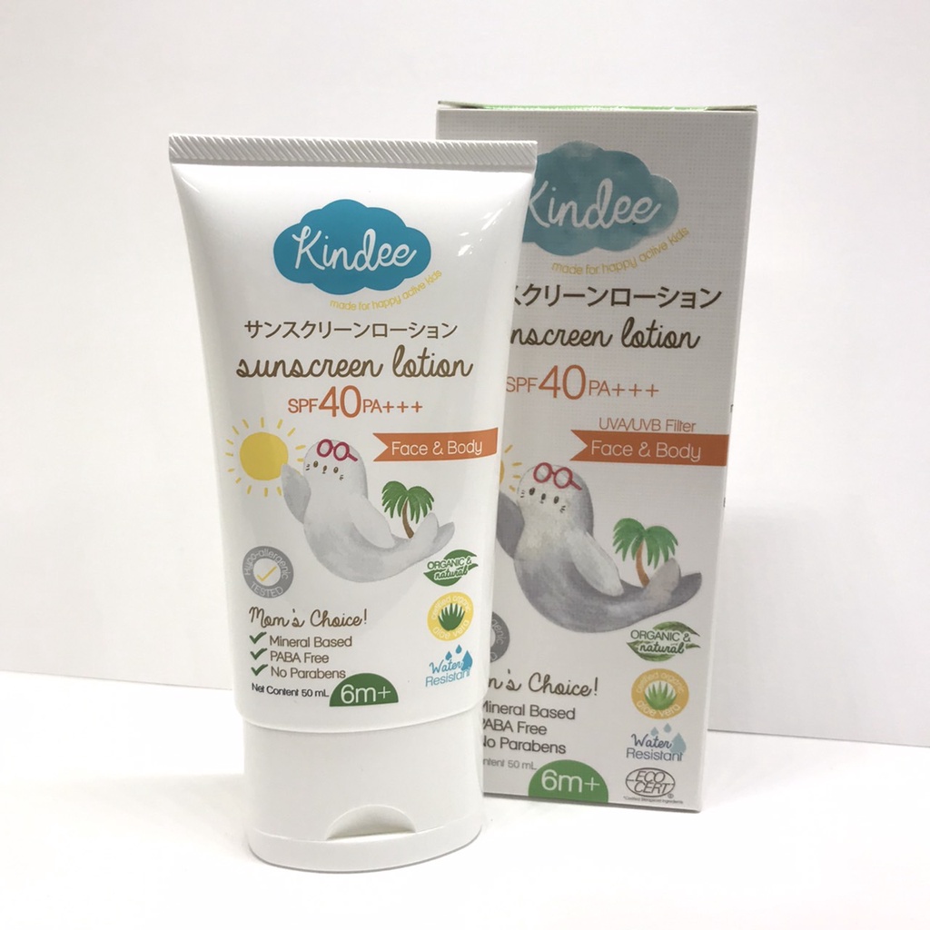 Kindee คินดี้ โลชั่นกันแดดโลชั่น SPF40 PA 50 มล.( 6 เดือน ) - laoppo ...