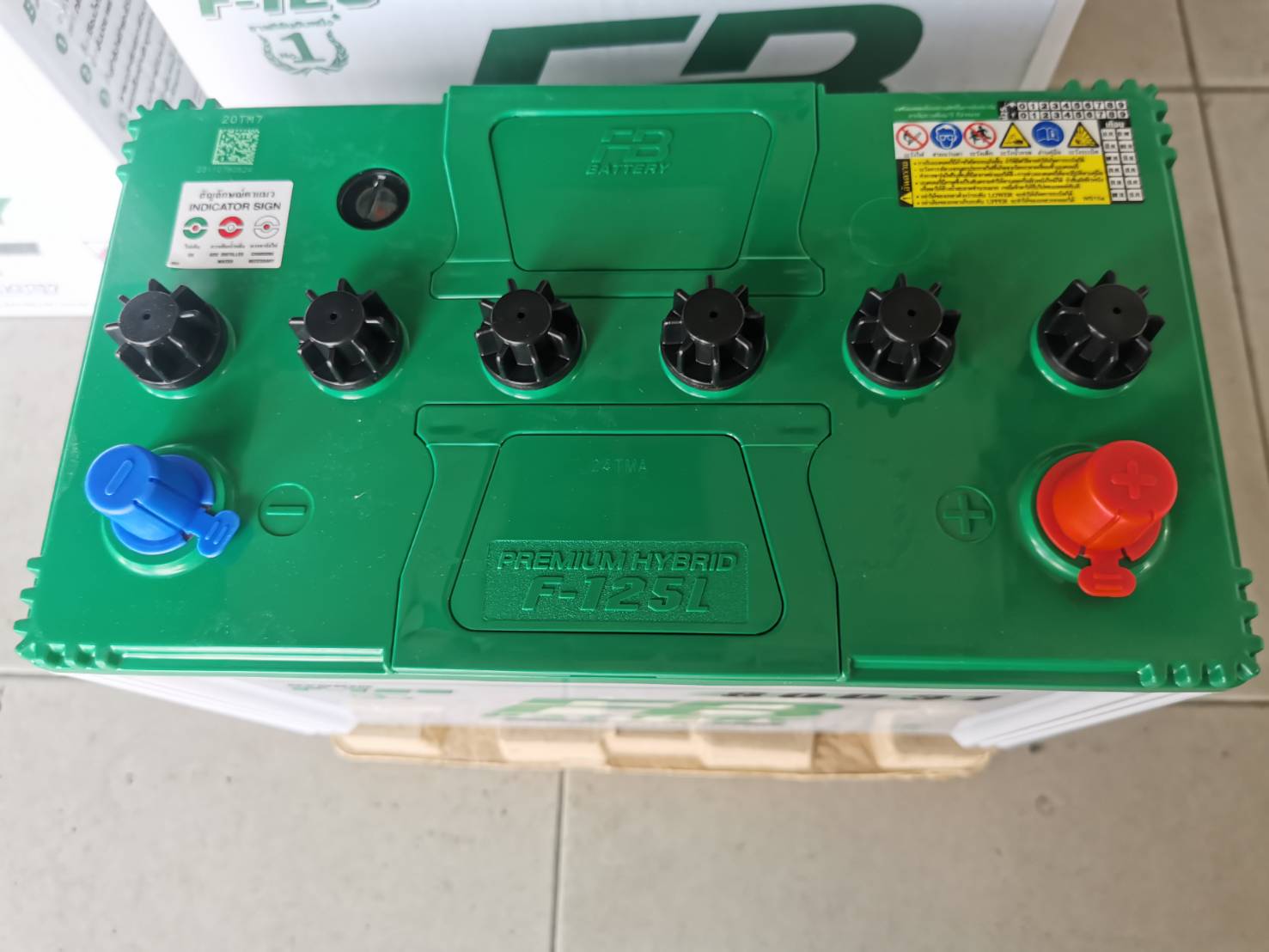 FB Battery PREMIUM HYBRID F-125 (80D31) แบตเตอรี่พร้อมใช้ - ใหญ่ยนต์ อ ...