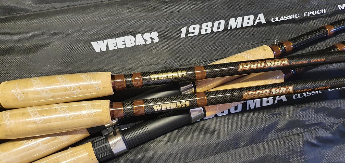 คันเบ็ดตกปลา วีเบส คันหน้าดิน WEEBASS 1980 MBA CLASSIC Action MEDIUM HEAVY (MH) Line 18-35lb ...