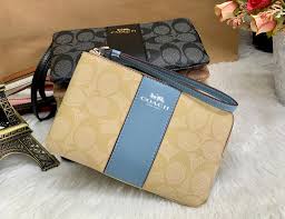 แท้ 100 % New coach 58035 (Original) คล้องมือ 1 ซิป S - Pudu ...