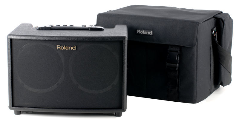 Roland AC-33 - 30-watt 2 x 15-watt, 2-channel Acoustic Guitar Amplifier ...