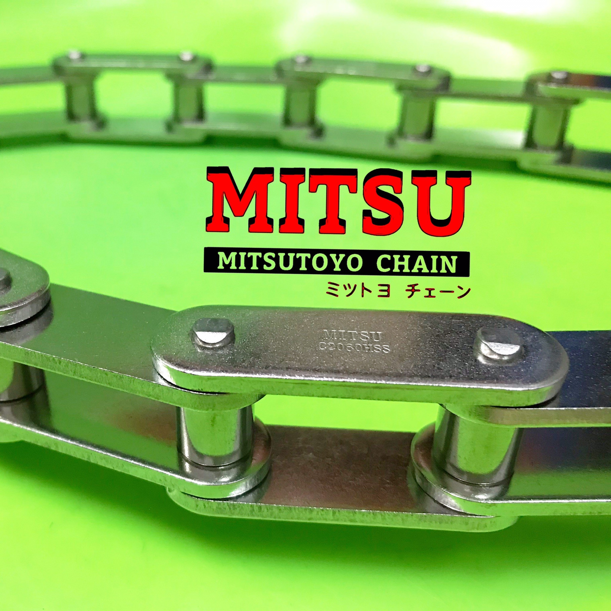 MITSU โซ่มิตซู C2040-SS ลำเลียงสแตนเลสCONVEYOR CHAIN (JAPAN)1กล่อง 10 ...