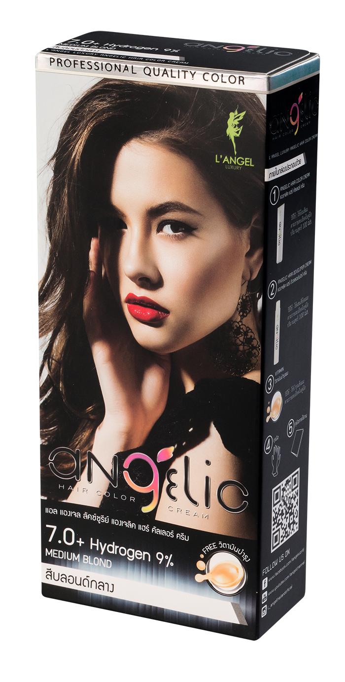 L'ANGEL LUXURY 0.22 ครีมเปลี่ยนสีผม แองเจลิค แม่สีม่วง ANG-020 - L ...