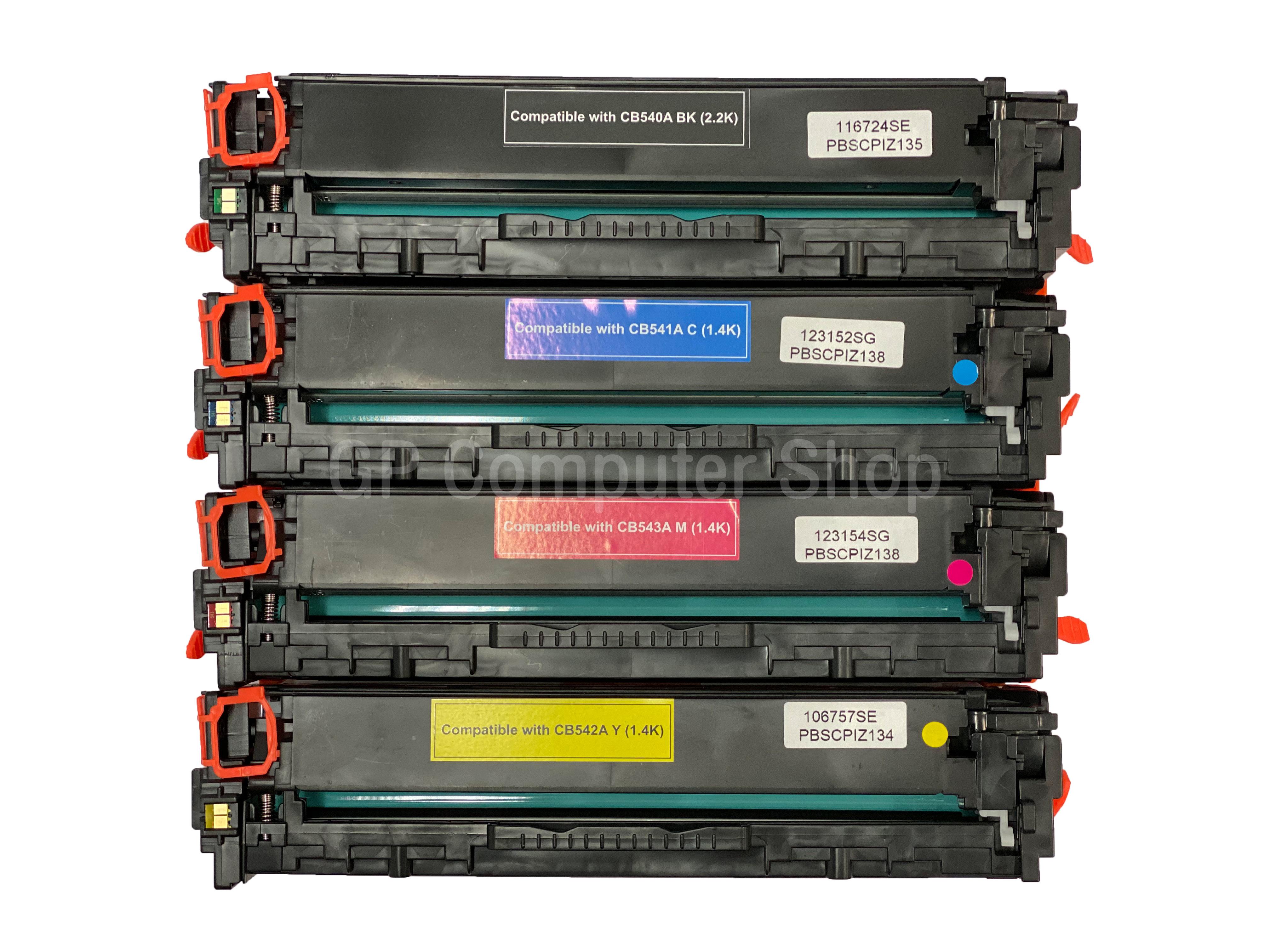 Color Box Toner HP CB540A / CB541A / CB542A / CB543A / 125A / CP1215 ...